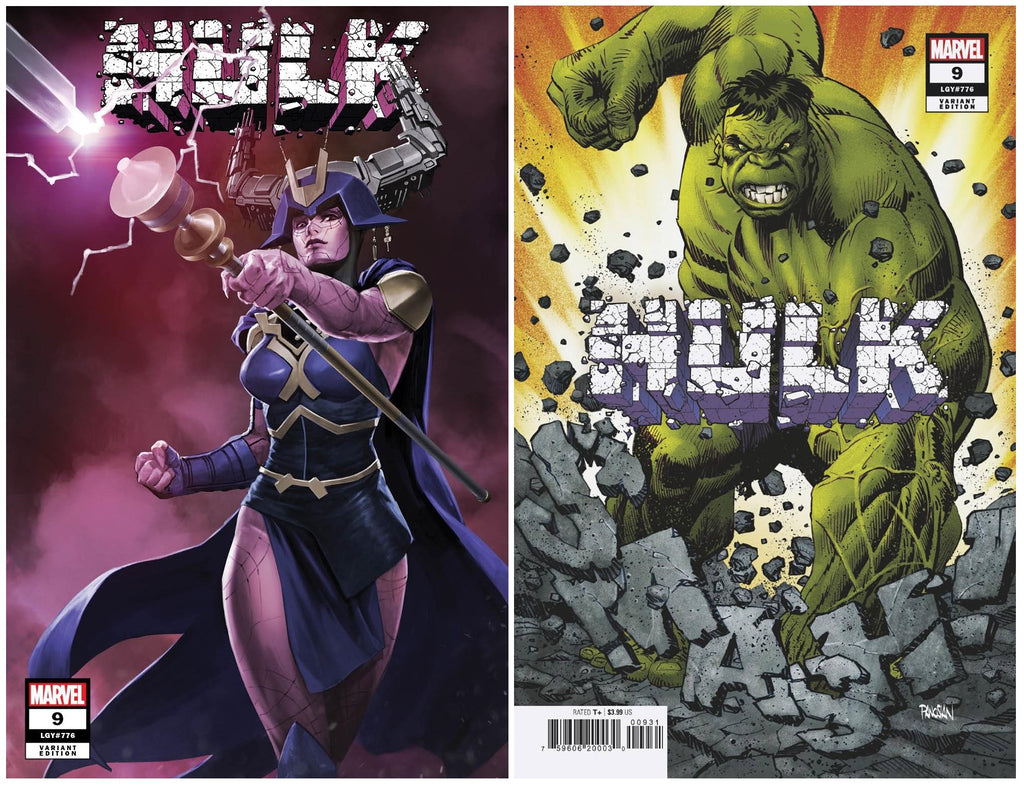 HULK #9 SKAN SIRUSAWAN MONOLITH VARIANT LIMITED TO 600 COPIES WITH NUM ...