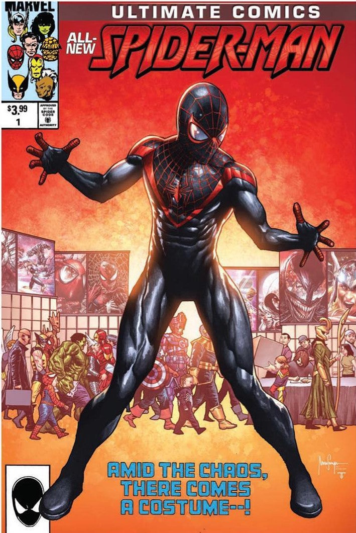 ULTIMATE COMICS SPIDER-MAN #1 FACSIMILE MICO SUAYAN MEGACON VARIANT LI ...